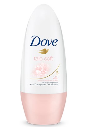 דאודורנט רול און DOVE Talc Soft